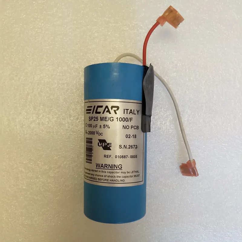 High Voltage Capacitor 100uF 2000V SP25MEG1000/F, Start Capacitor 2000V ...