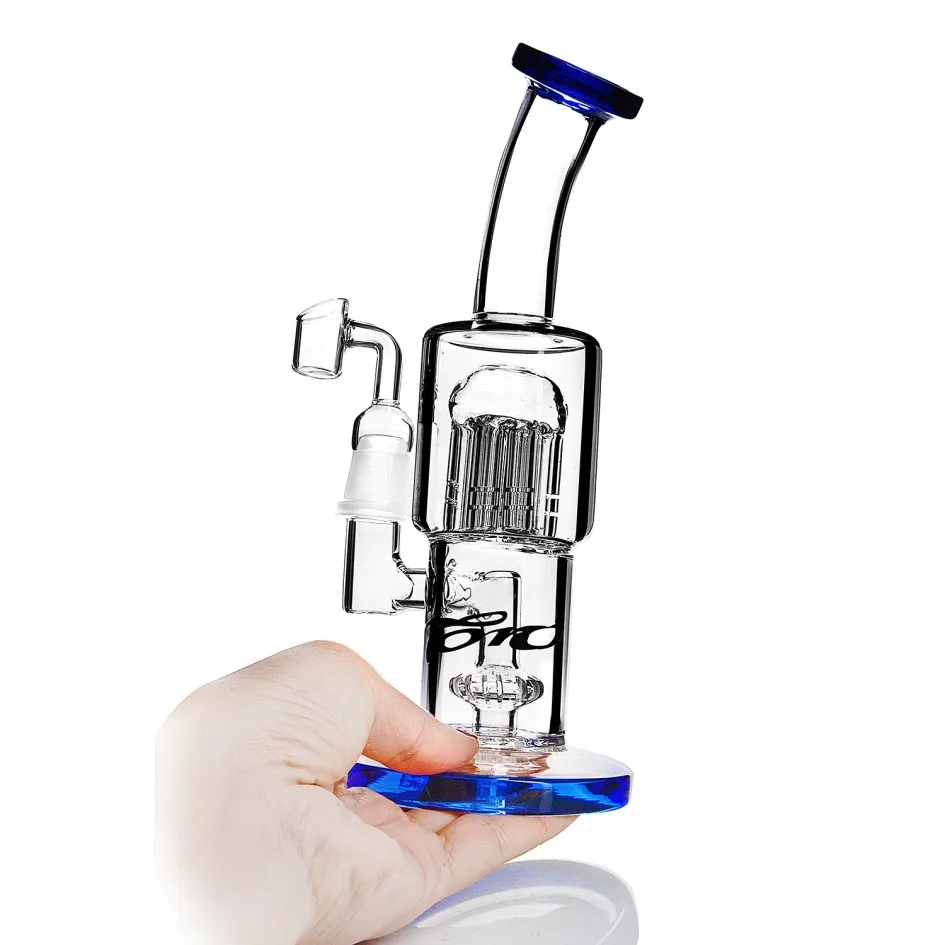 Bulk Order TORO Glass Water Bong With Diffused Arm, Tree Perc, Recycler ...