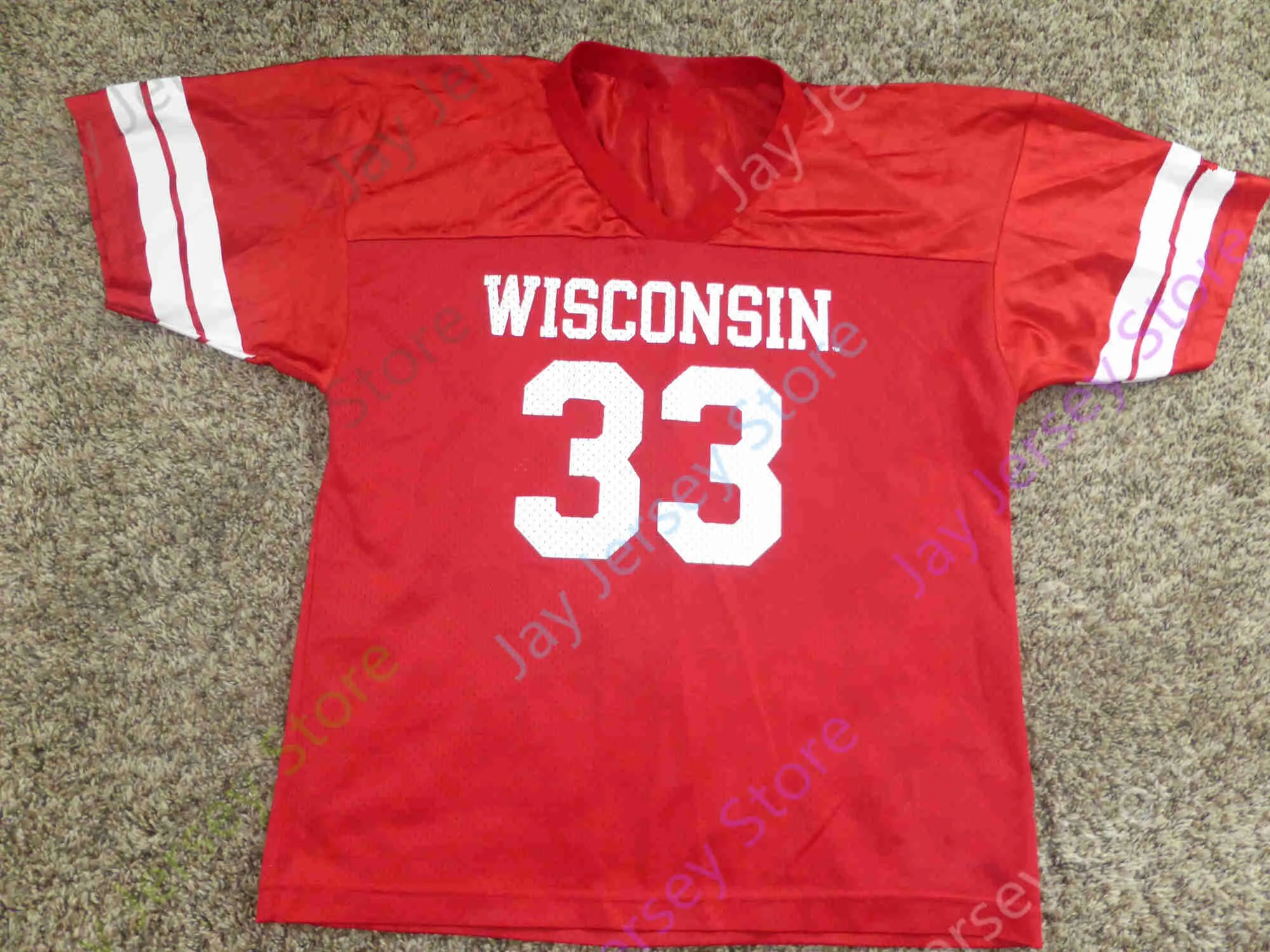 Authentic Wisconsin Badgers NCAA Football Jerseys Gordon, Watt, Coan ...