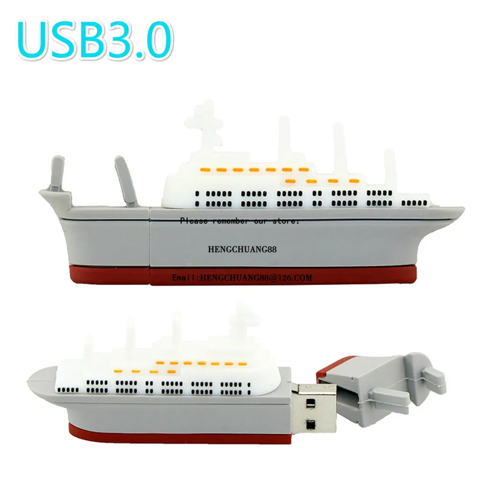 Pendrive USB Flash Drive Steamship Design: Creative Boat USB Stick ...