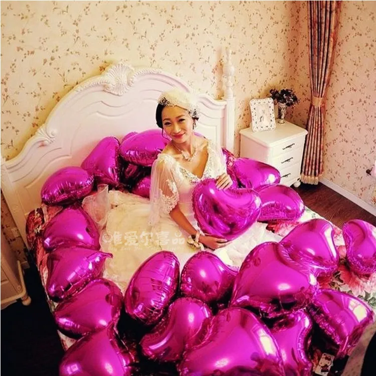 GB1446 18 Inch Heart Balloons Air & Helium Durable... From Yuanjiu168 ...