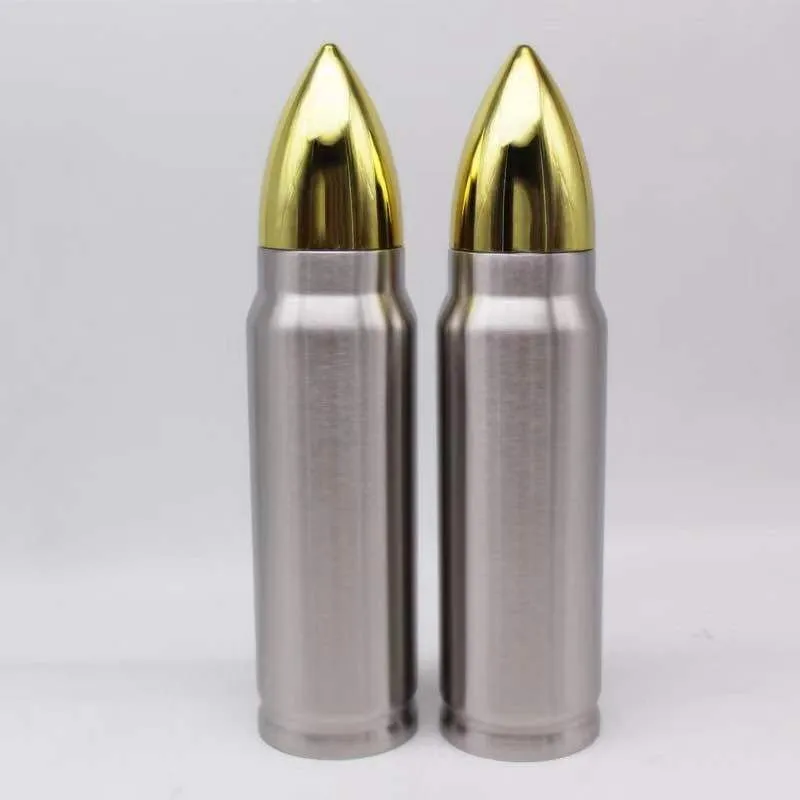 32oz Stainless Steel Bullet Metal Insulated Water Bottle 1000ml Vacuum ...