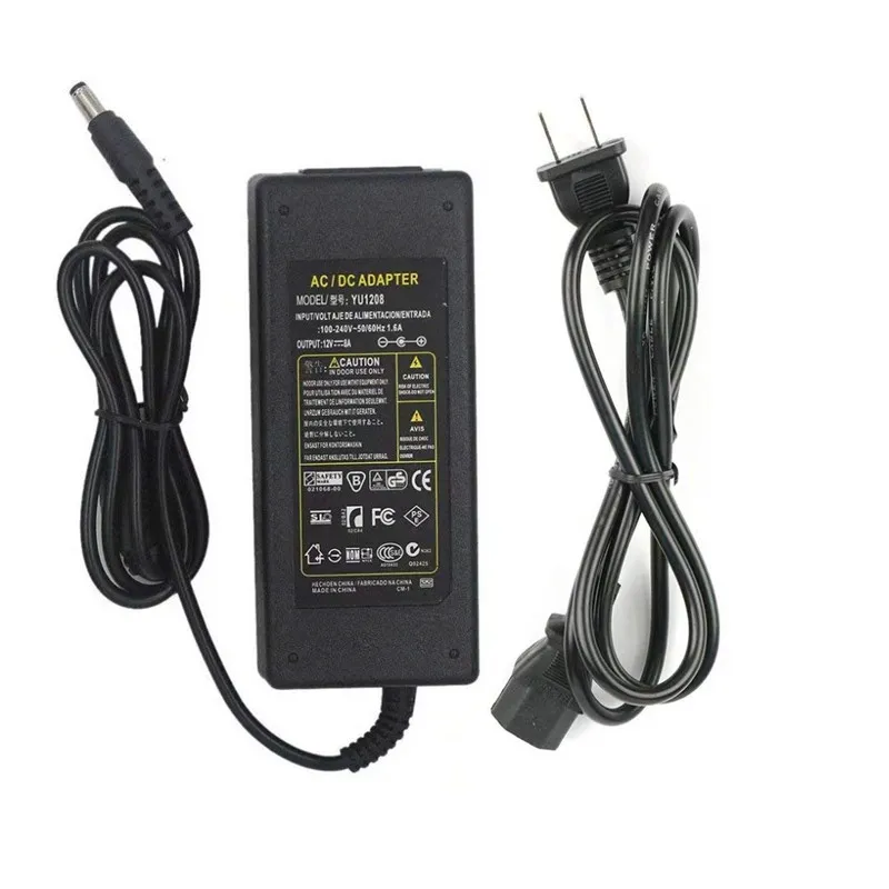 DHgate.com:12V DC Power Supply Adapter, 1A 2A 3A 5A 6A 8A, LED Strip ...