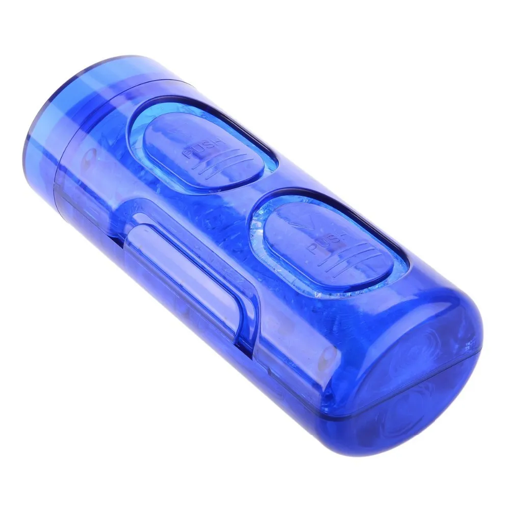 Crystal Masturbator Cup Strong Suction Pocket Pussy Toys Men Aircraft