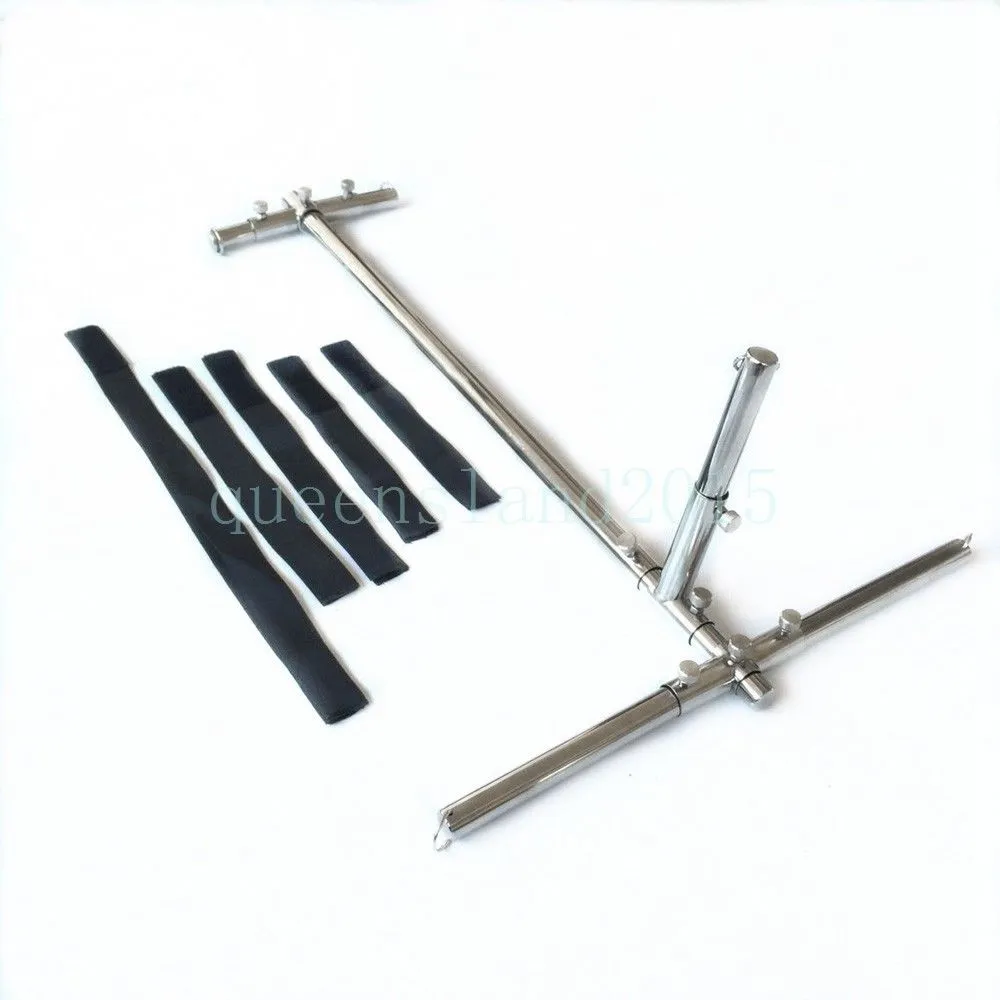 Steel Bondage Frame With Spreader Bar, Hand And Ankle Collar Cuffs ...