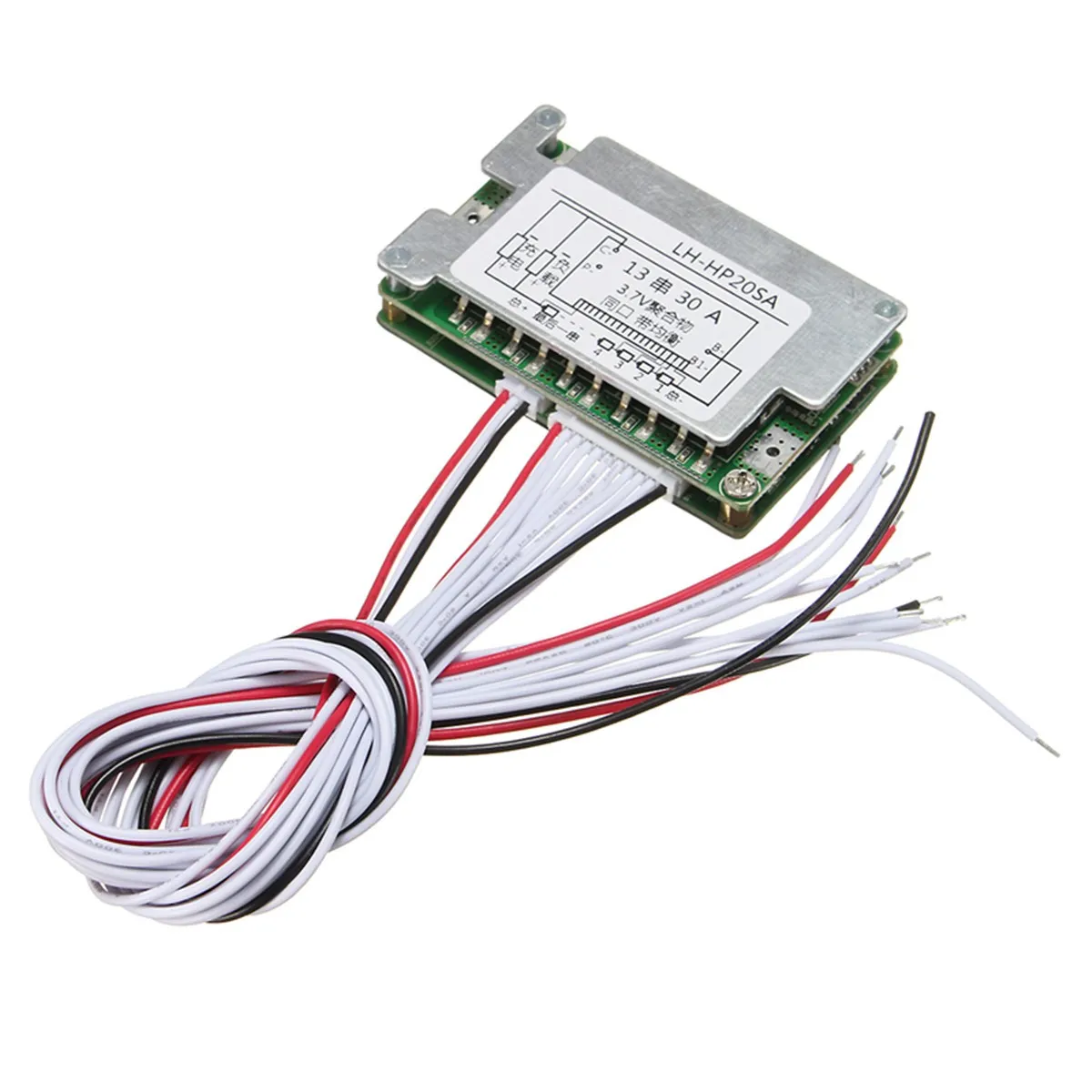 Wholesale 48V BMS 13S Li Ion Battery 30A Lithium Battery Protection ...