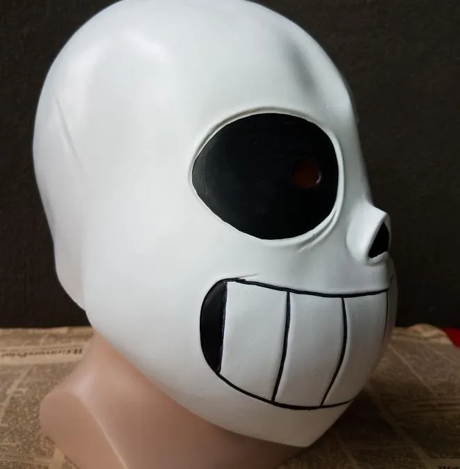 DHgate.com:Undertale Sans Mask Cosplay Full Head Latex Skull Hood ...