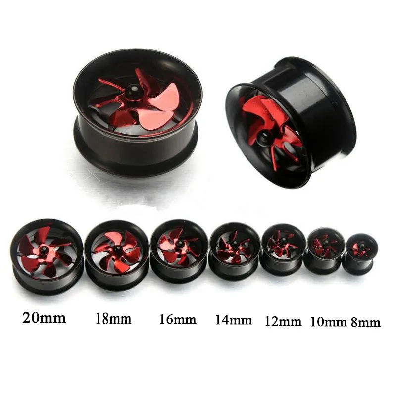 Stainless Steel Screw Propeller Ear Tunnel Windmill Gauge Wholesale ...