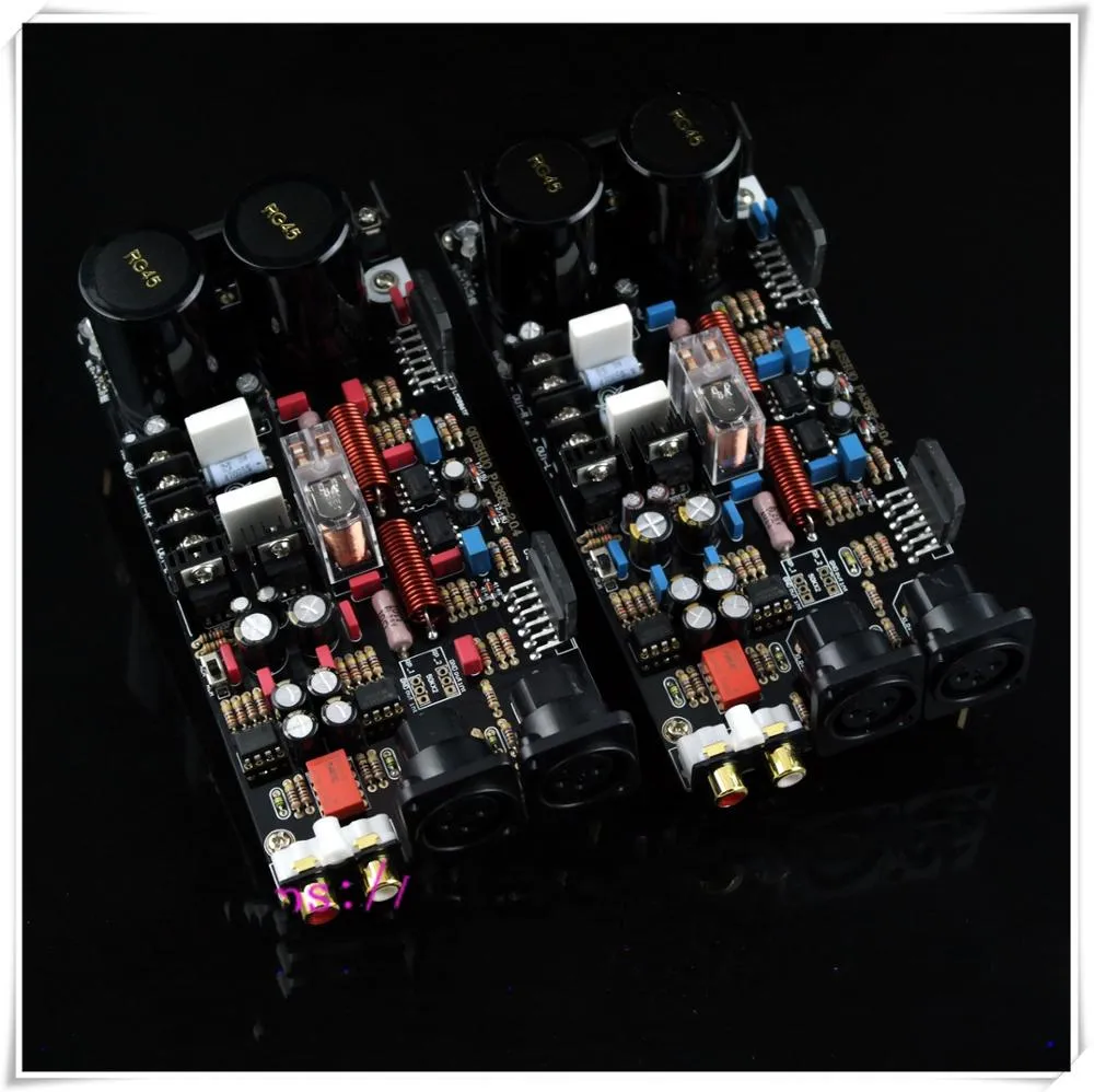 LM3886 Dual Channel Power Amplifier Board Single Ended Balanced XLR ...