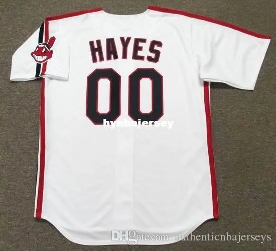 Majestic Cleveland Willie Mays Hayes Vintage Stitched Baseball Jersey ...