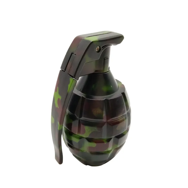 Metal Hand Grenade Shape Herbal Herb Smoking Tobacco Grinder Spice ...