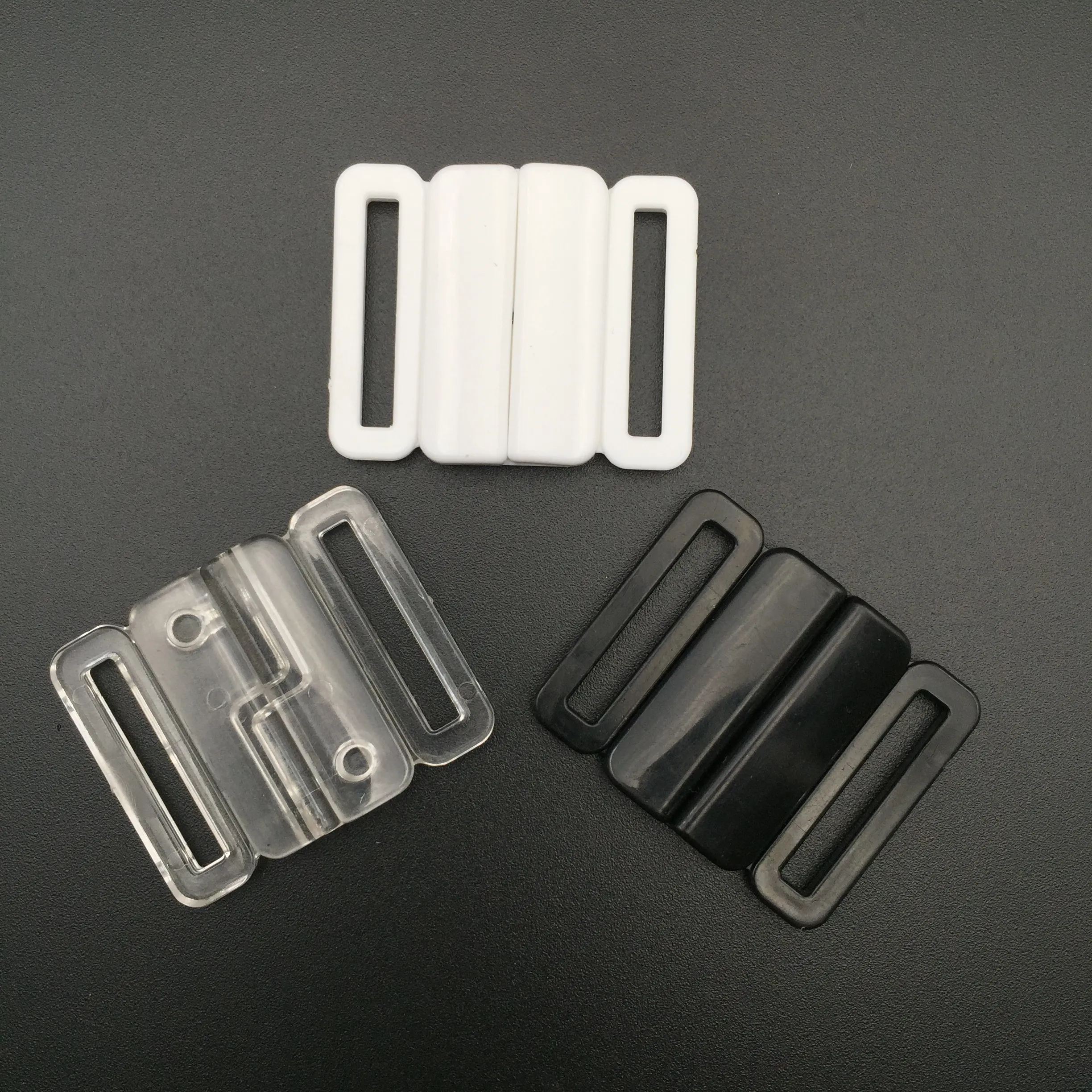 / Plastic Bikini Bra Clip Swimwear Clickers Bra Front Clasp Quilt ...