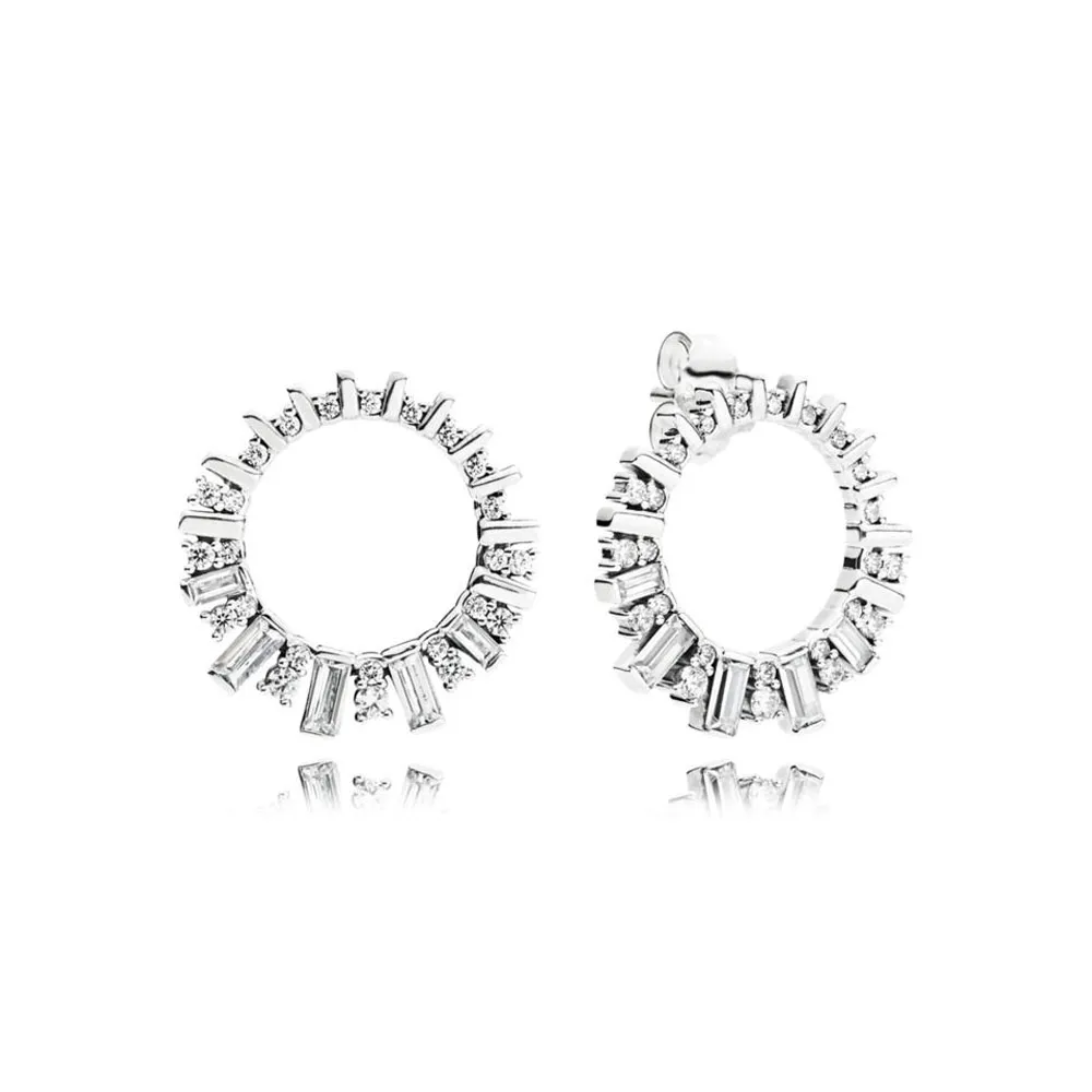 NEW 100% 925 Sterling Silver Pandora Earring 297532 297545CZ 297535 ...