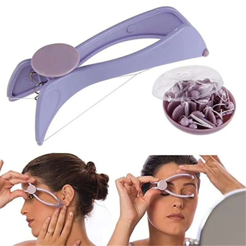 Painless Facial Hair Remover Spring - Easy Threading Epilator for Face ...