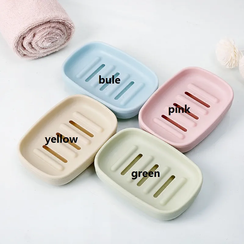 DHgate.com:Hot new Plastic Soap Dish Bathroom Creative Double draining ...