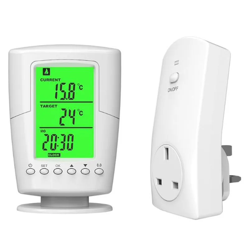Programmable Thermostat Socket | Wireless Remote Control Temperature ...