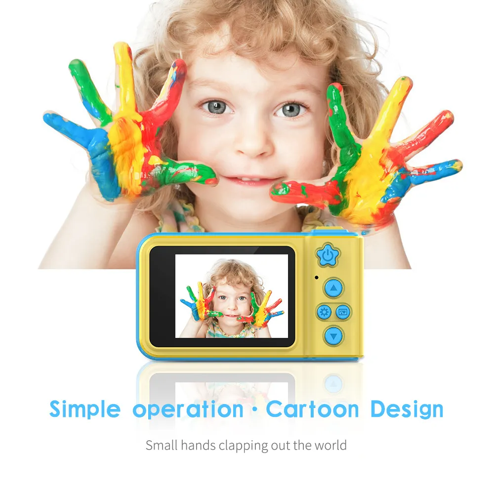 Mini Digital Kids digital camera - Cute Cartoon...