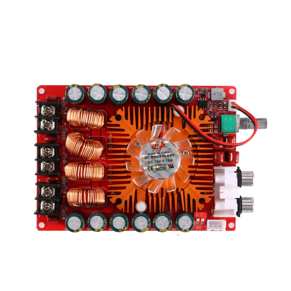 Wholesale ESTINK TDA7498E Dual Channel Digital Dc Amplifier Board 160W+160W High Power Stereo ...