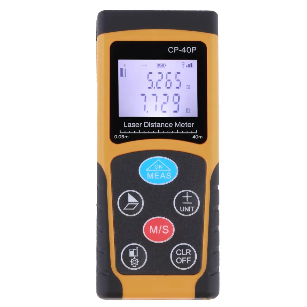 Precise 40m Laser Distance Meter - High-Accuracy Digital Range Finder ...