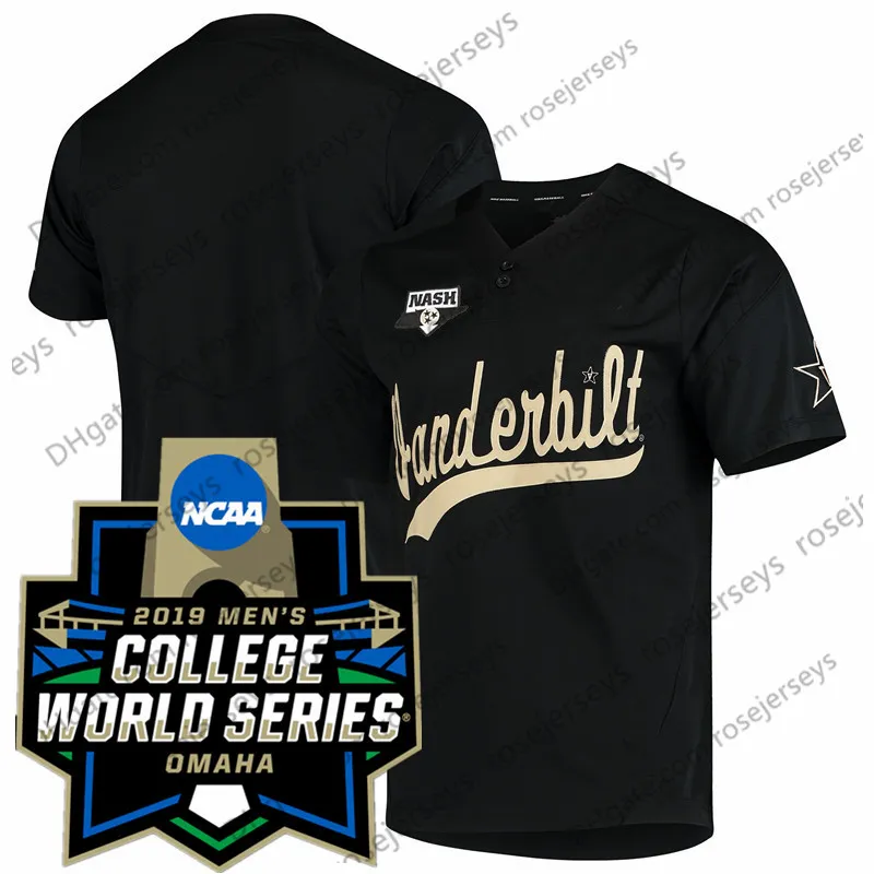 2019 CWS Vanderbilt Commodores 18 Pat DeMarco 29 Patrick Raby 80 Kumar ...