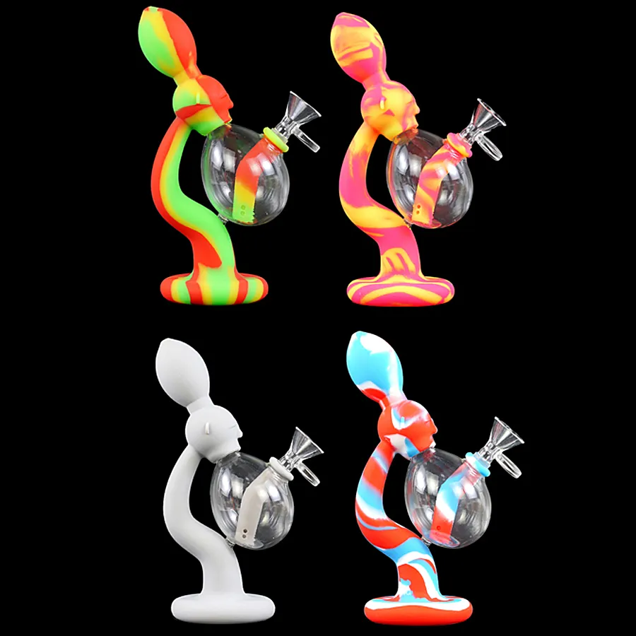 Compre Alien Queen Glass Pipes Glass Bong Pipe Smoking Pipe Water Pipes ...