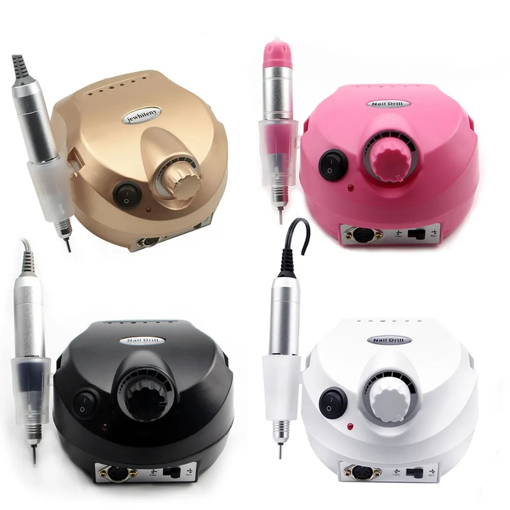 Nail Drill Machine Electric Nail Kit, 35000 RPM High-Speed File ...