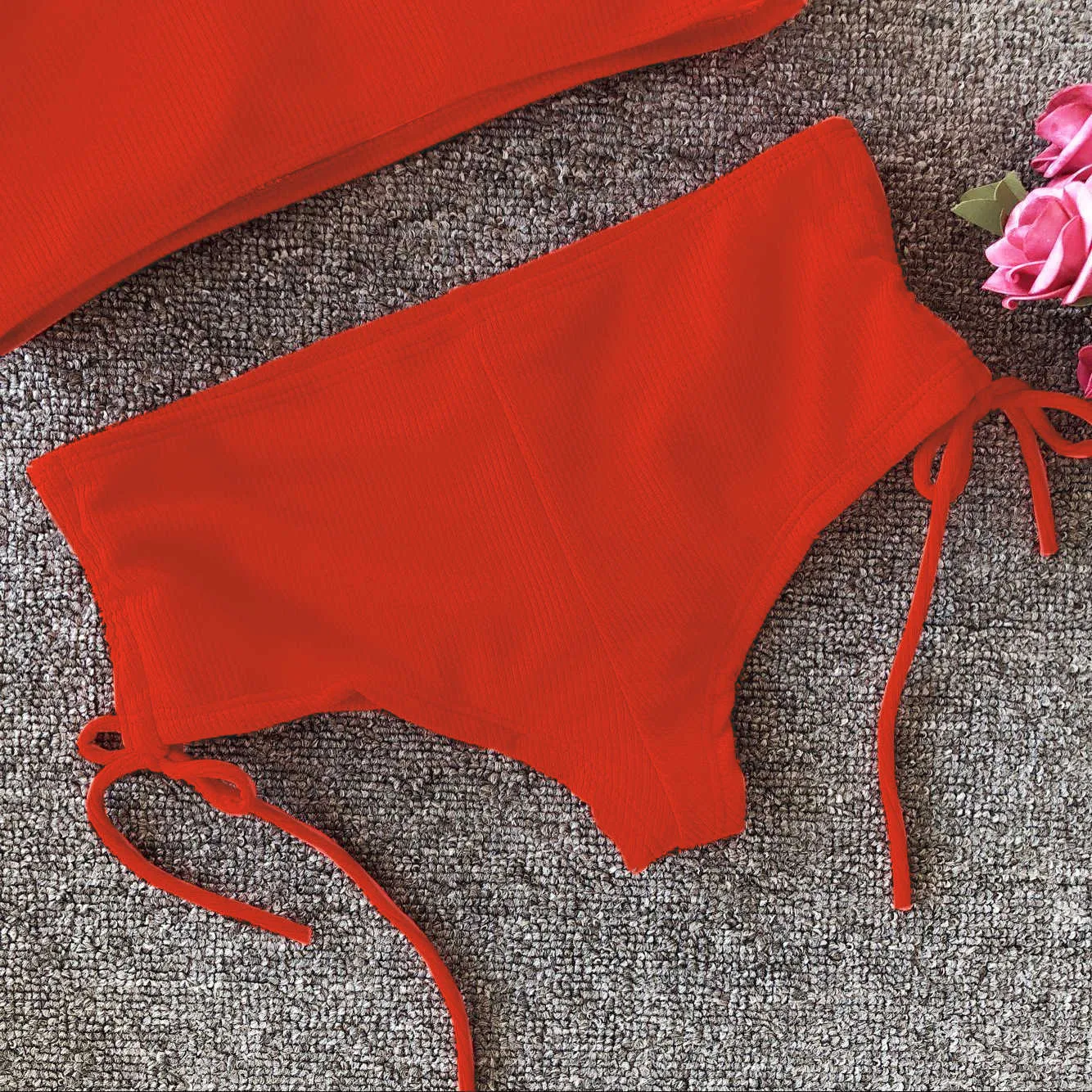 Dubio Bikini Sexy Micro Swimsuit Double Deck Grid Perspective ...