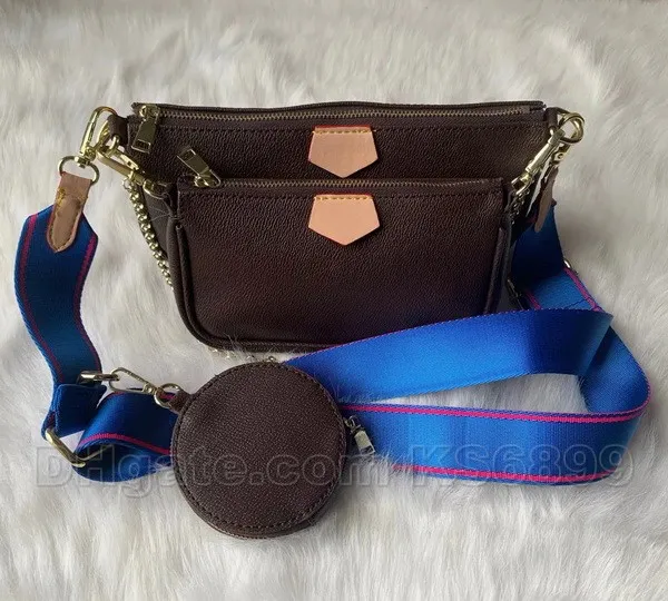 Designer Shoulder Bags Three Piece Handbag Set With Wallet And Phone ...
