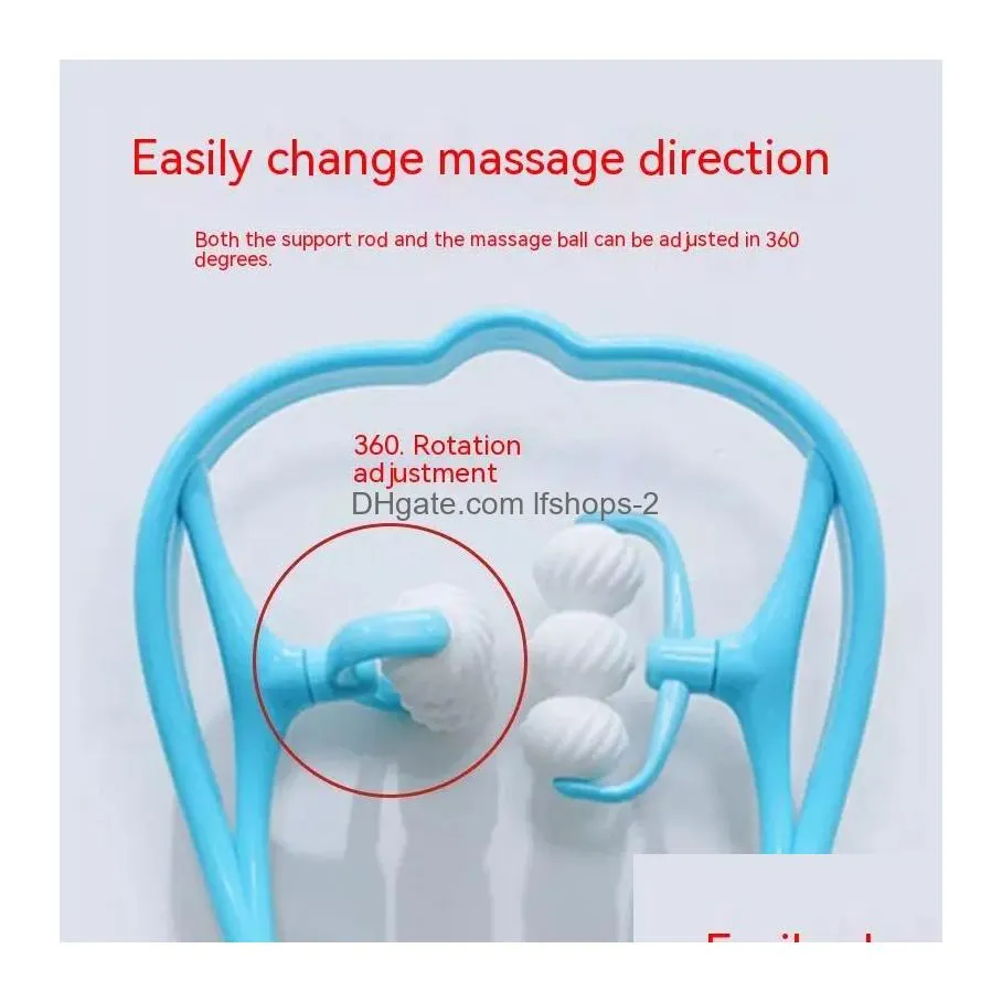 Gun Cervical Spine Massager Roller For Neck Therapy And Hand Massage ...