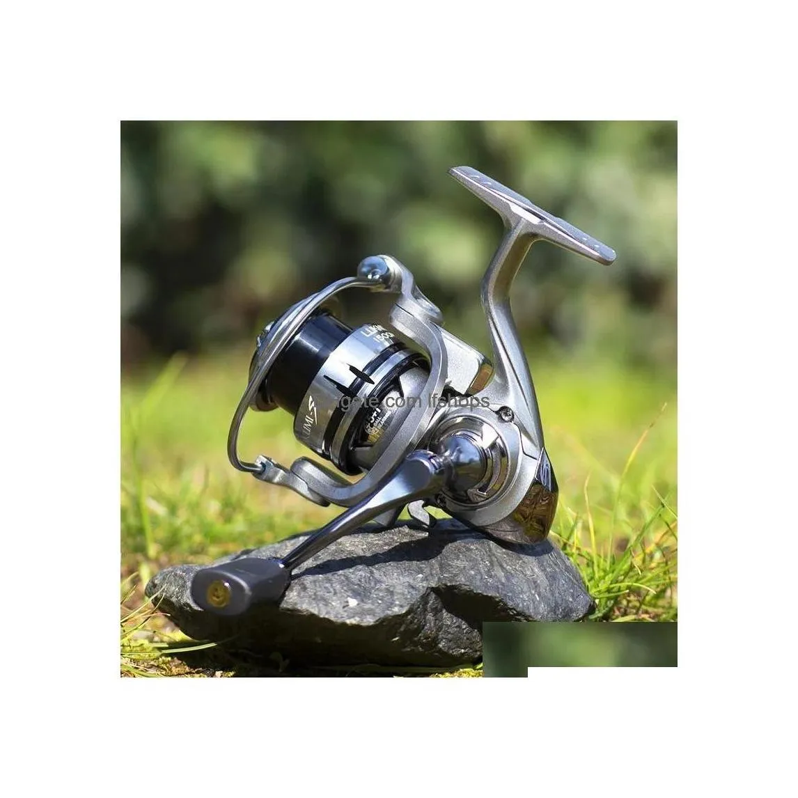 Linnhue Lx1500S/2500S Shallow Spool Metal Double Grip To Reel Ideal For ...