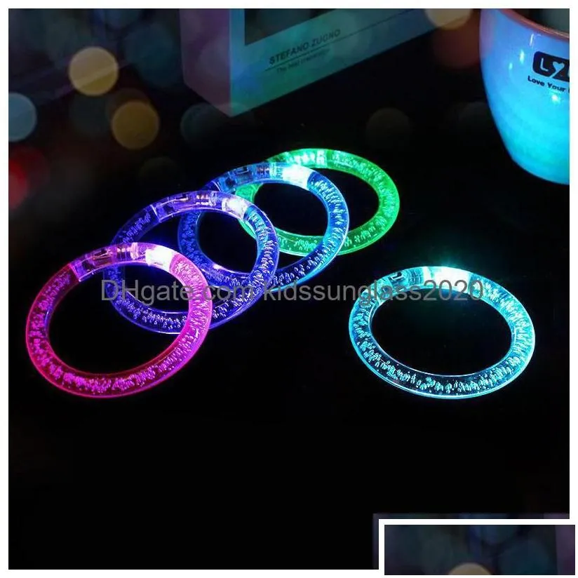 Led Rave Toy Lighted Glow Toys Acrylic Flashing Bracelet Luminous ...
