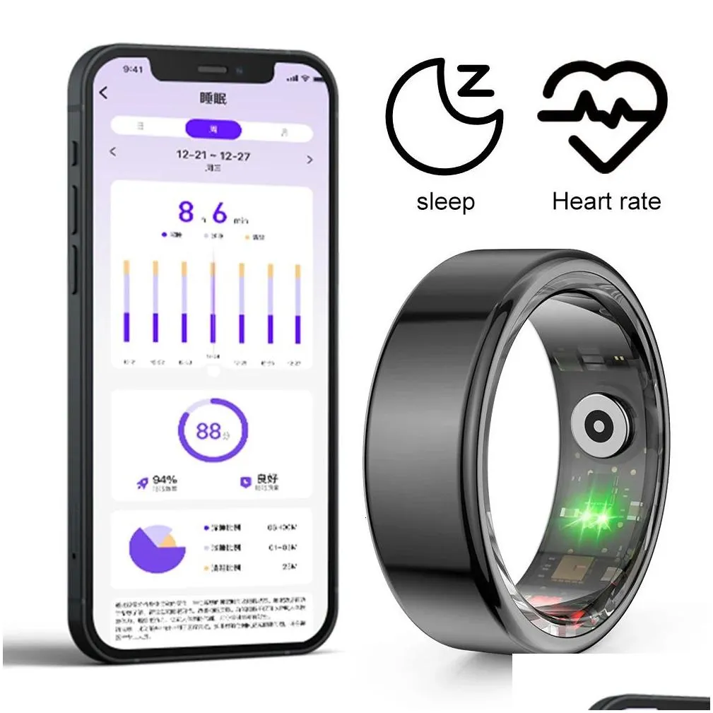 DHgate.com:R02 Smart Ring: Multifunctional Health Tracker with Heart ...