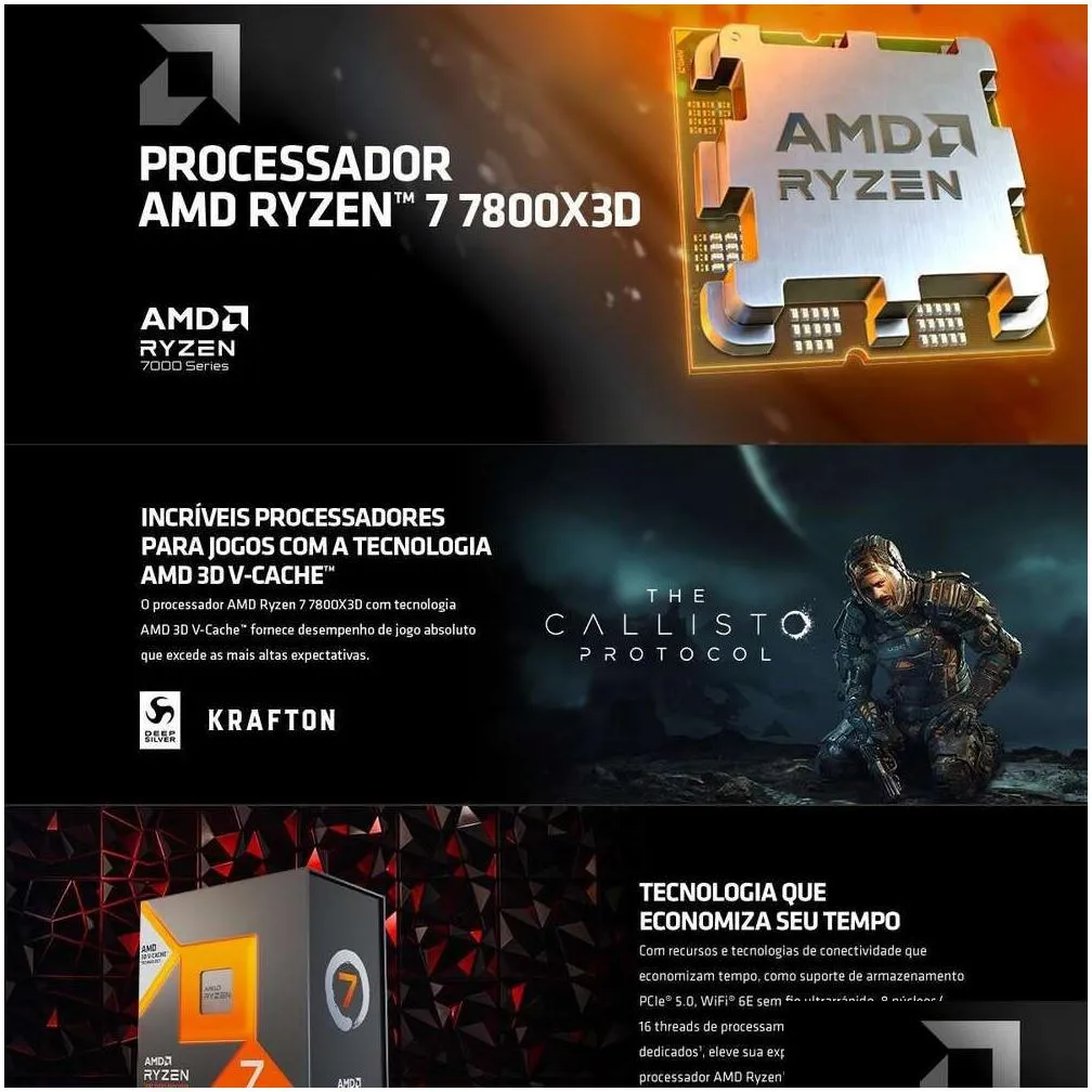 DHgate.com:AMD Ryzen 7 7800X3 8-Core 16-Thread 5nm Socket AM5 Unlocked ...