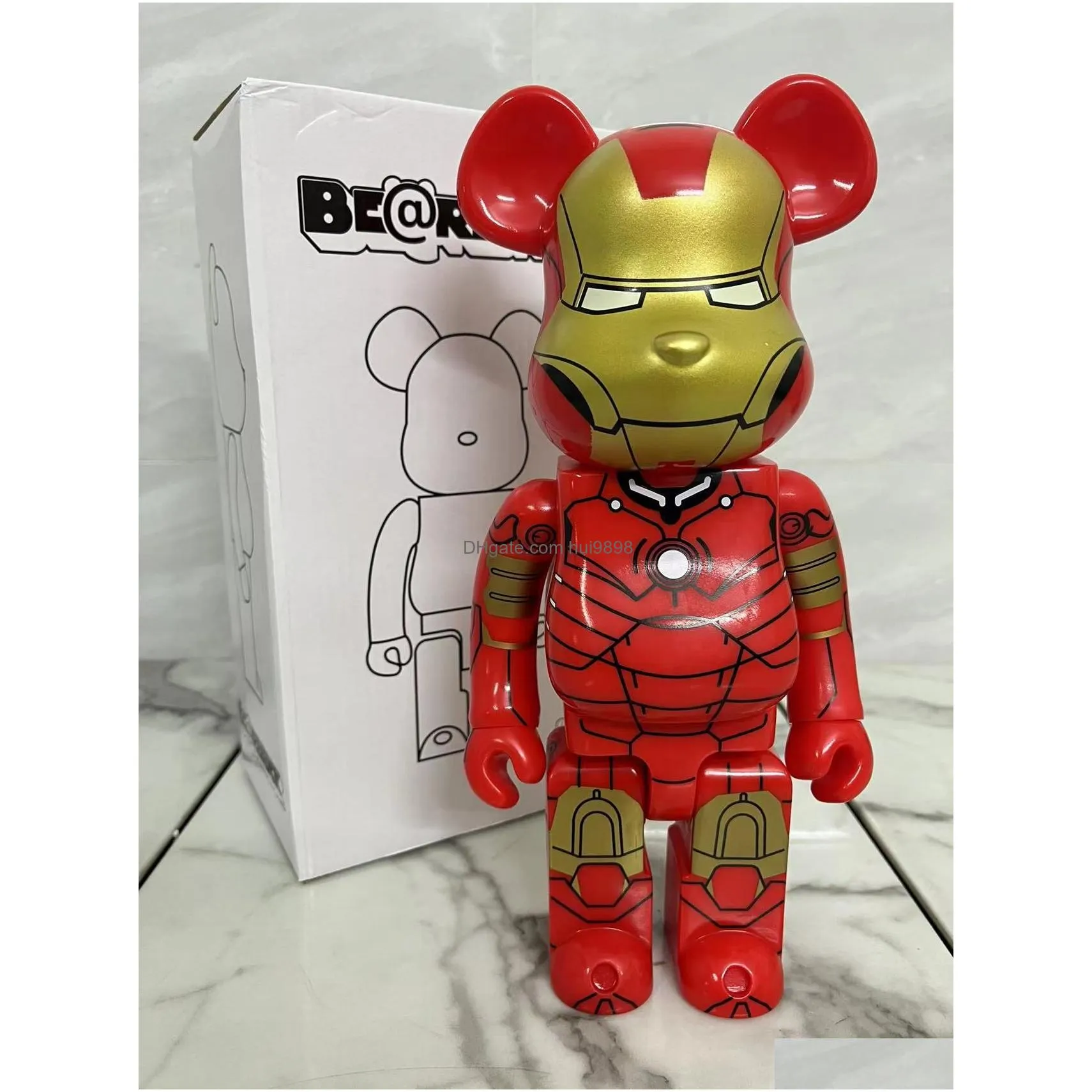 400 Bearbrick DIY Medicom Figuras 28cm H Perfect Home Decoration And ...
