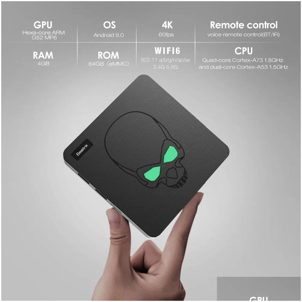 DHgate.com:4K HDR Android TV Box, Beelink GT King Pro Smart TV Box with ...