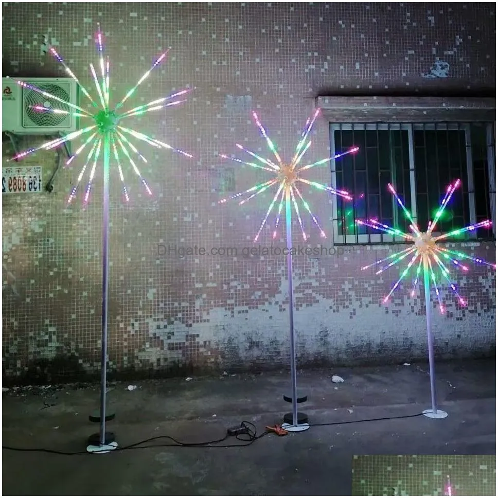 DHgate.com:Outdoor Garden LED Fireworks Light - 20 Colorful Changing ...
