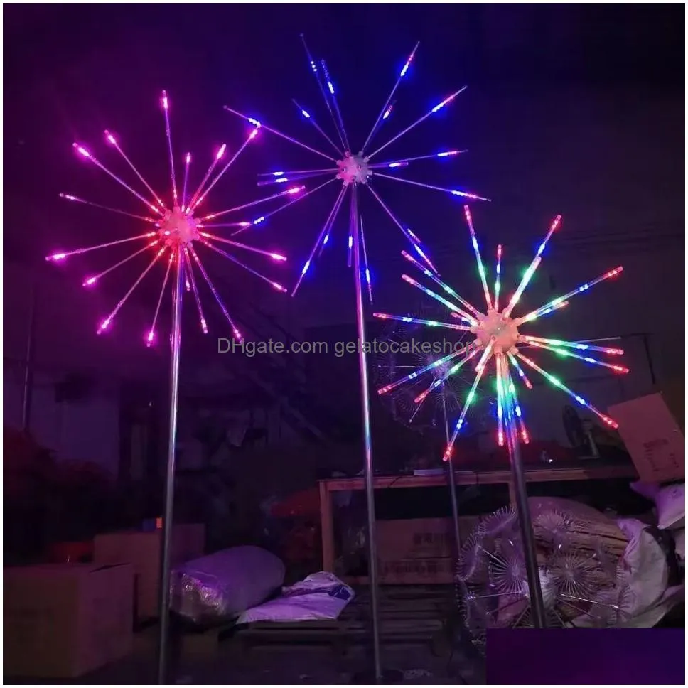 DHgate.com:Outdoor Garden LED Fireworks Light - 20 Colorful Changing ...