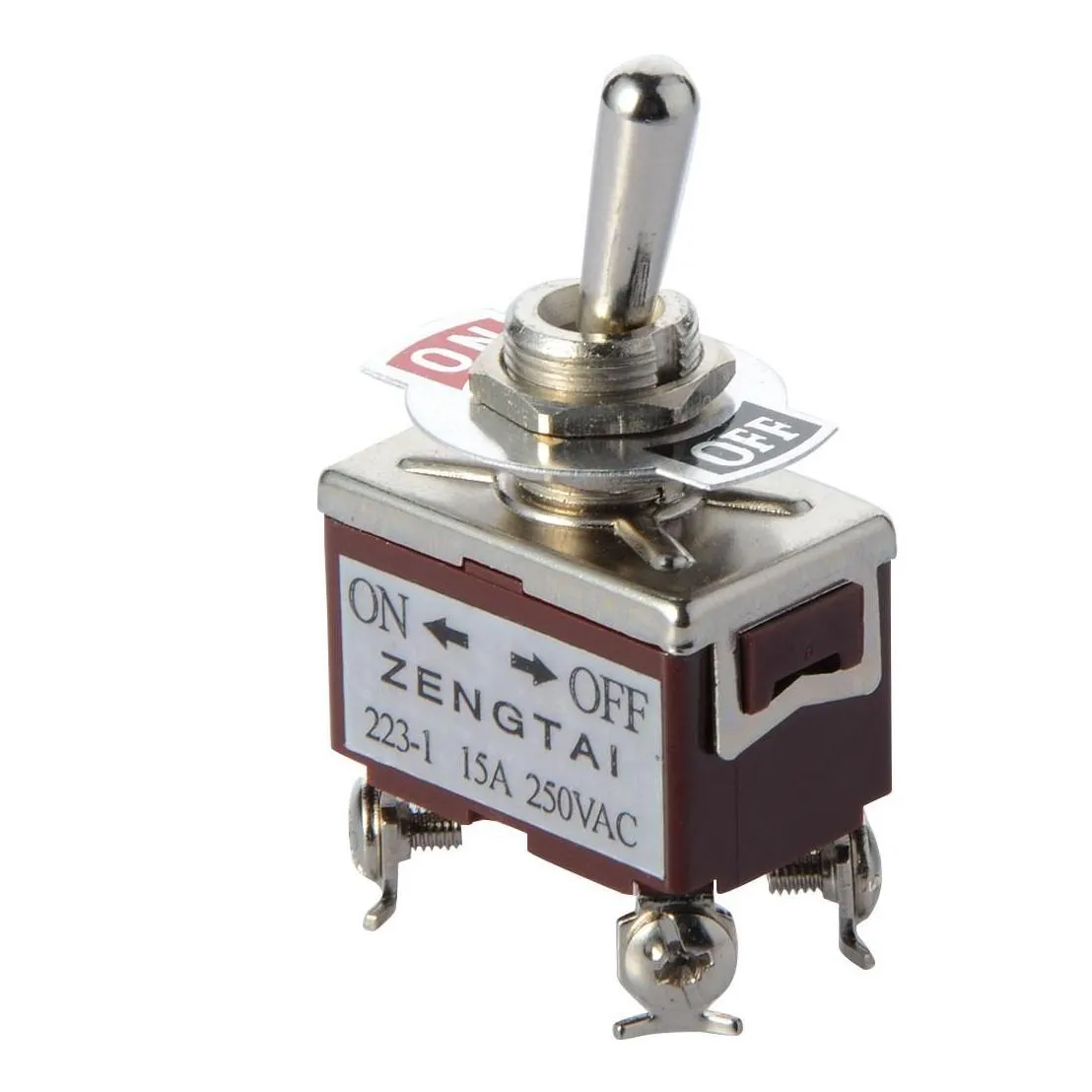 DHgate.com:2P2T DPST Toggle Switch - On/Off/On Momentary - AC 250V/15A ...