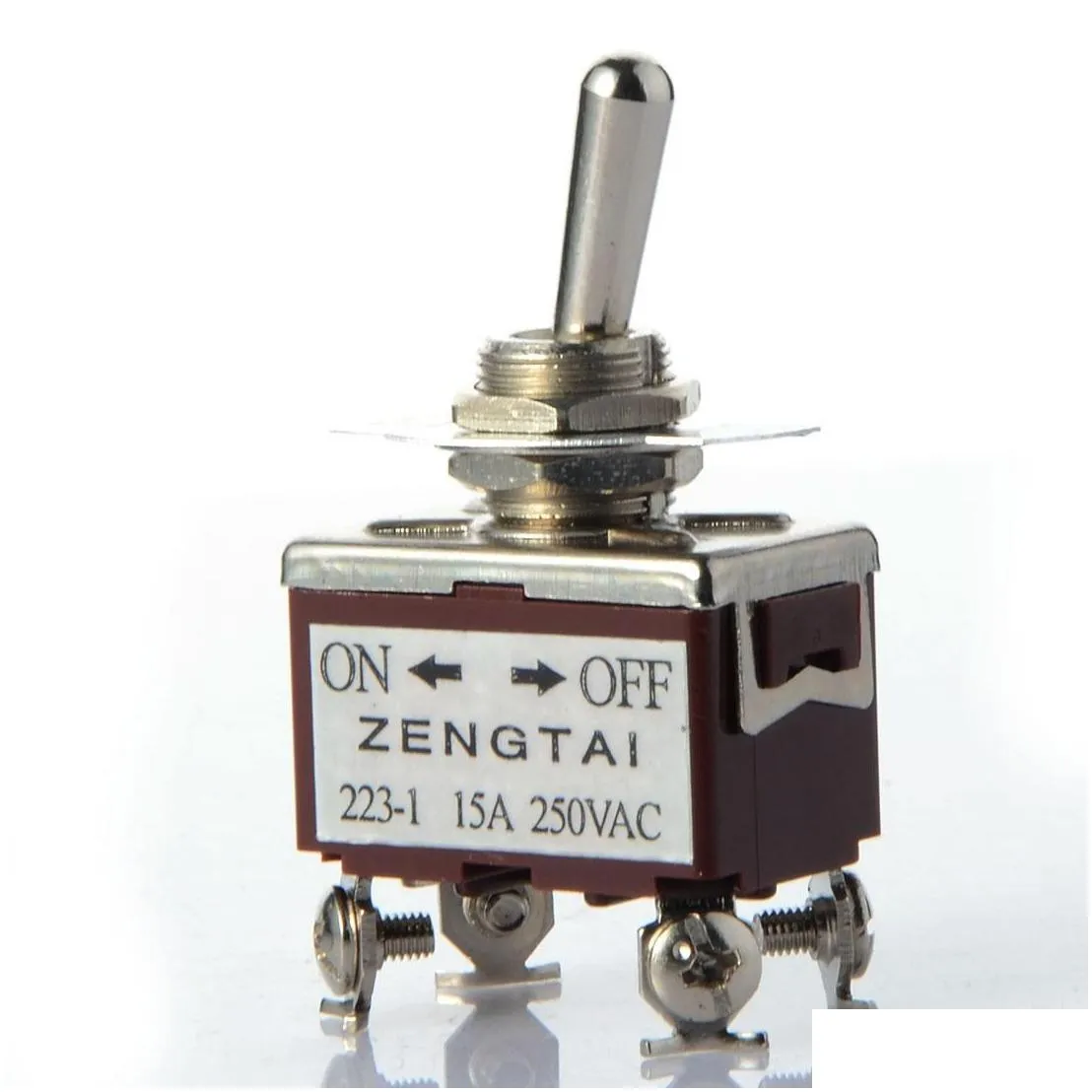 DHgate.com:2P2T DPST Toggle Switch - On/Off/On Momentary - AC 250V/15A ...