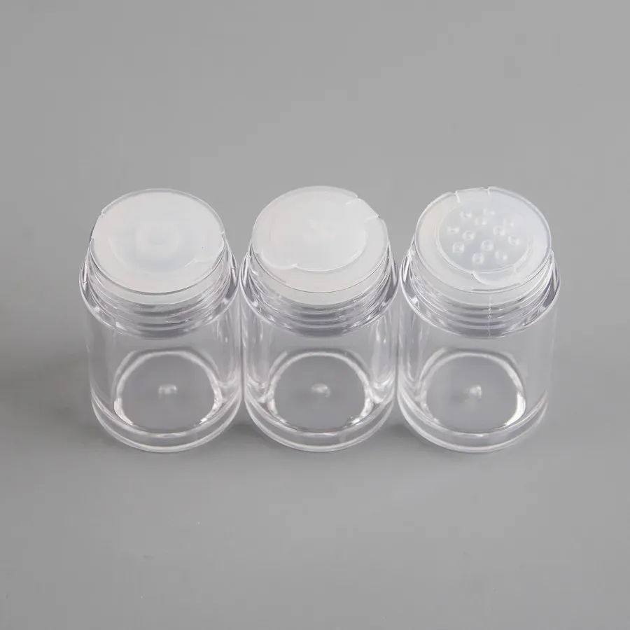 10ml Clear Cosmetic Powder Container - Empty Loose Powder Jar with ...