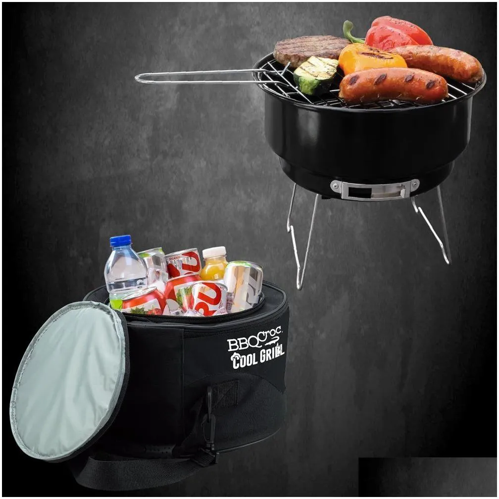 Drop Delivery Camp Grill: Innovative Design For Outdoor Parties, Hiking ...