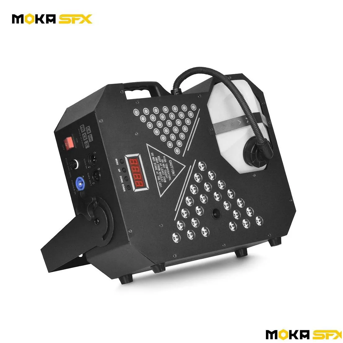 DHgate.com:RGB LED Fog Machine with DMX Control, 24X3W Vertical Smoke ...