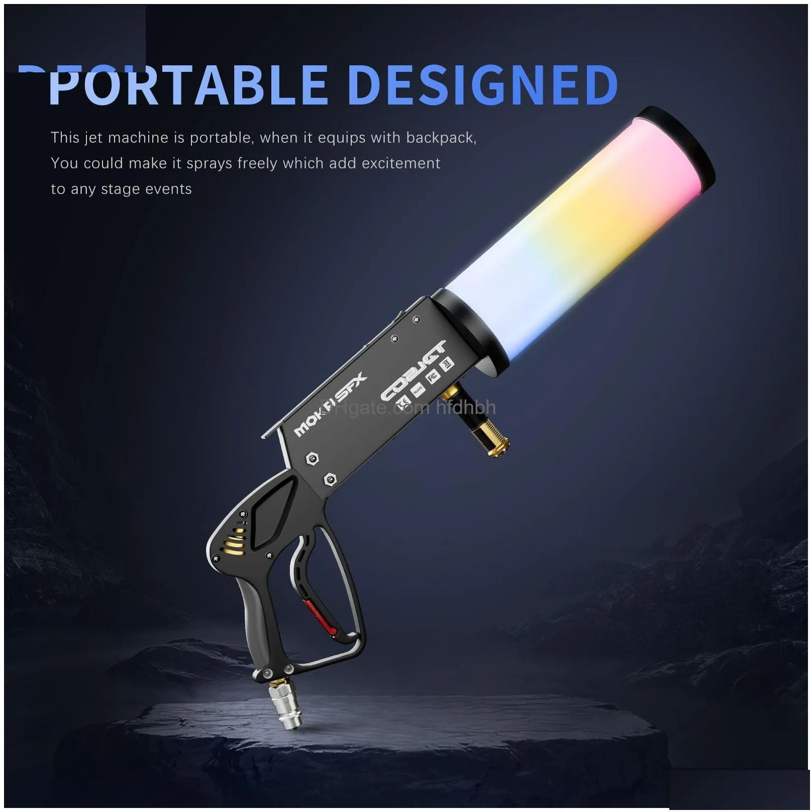 DHgate.com:7-Color LED CO2 Cryo Gun for Disco Party Club, Handheld ...