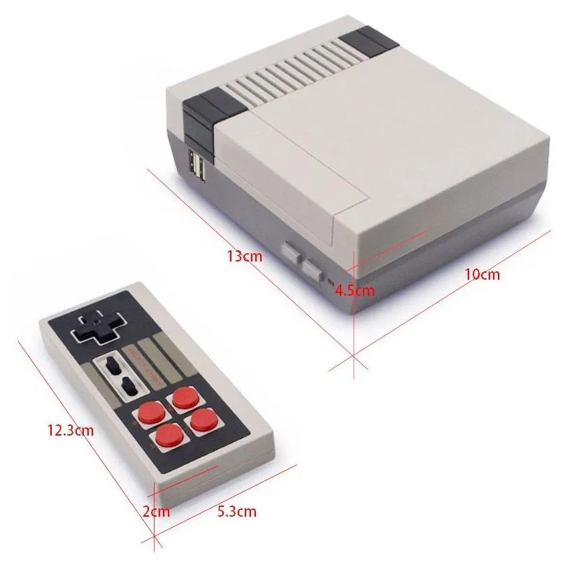 Nostalgic Mini TV Handheld Game Console 2024 Store 620 Retro Games with Retail Box for NES Gaming Accessories