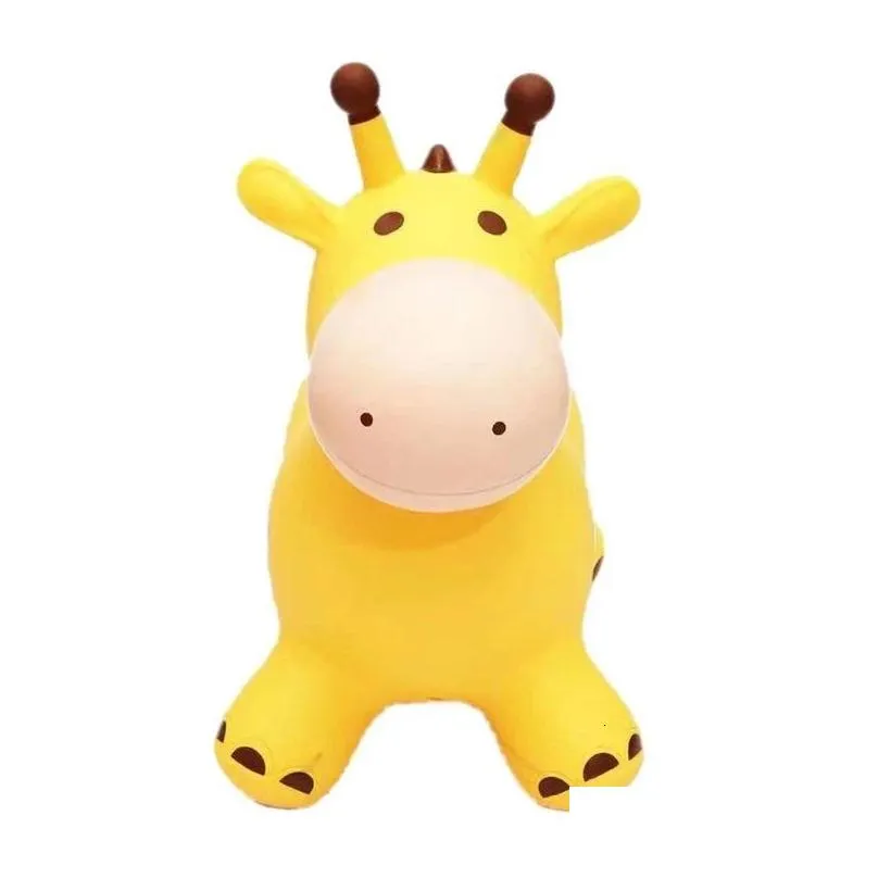DHgate.com:Inflatable Bouncy Giraffe Hopper Animals Baby Toys for ...