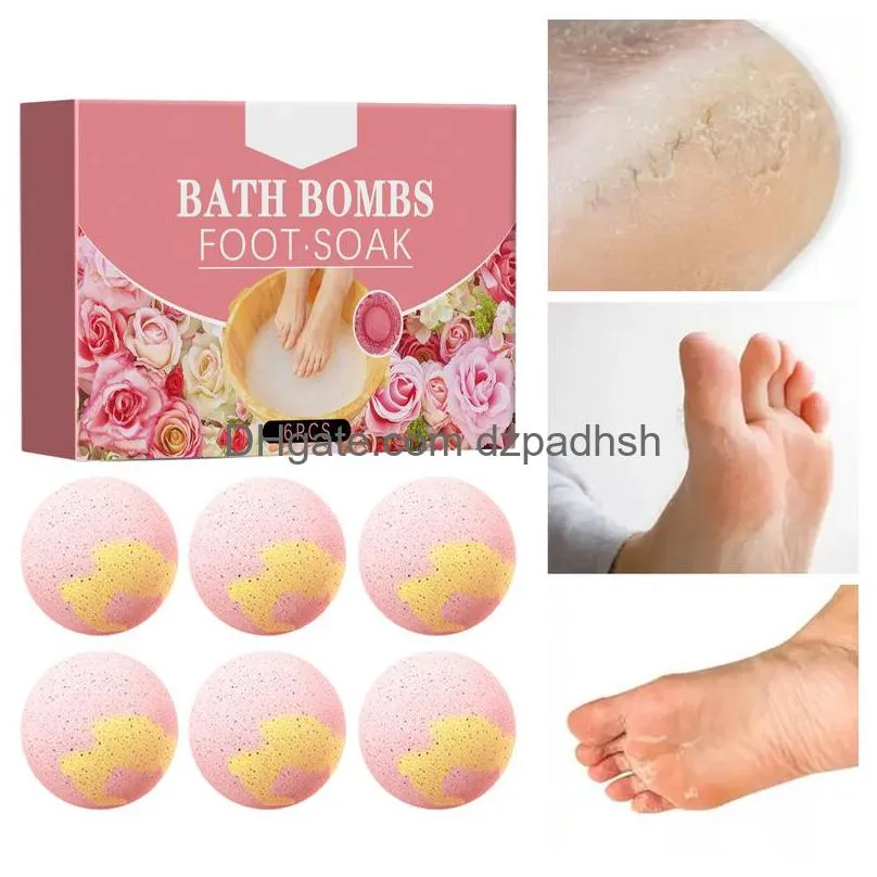 DHgate.com:6 Pack Handmade Bath Bomb Gift Set with Flower Scent for ...