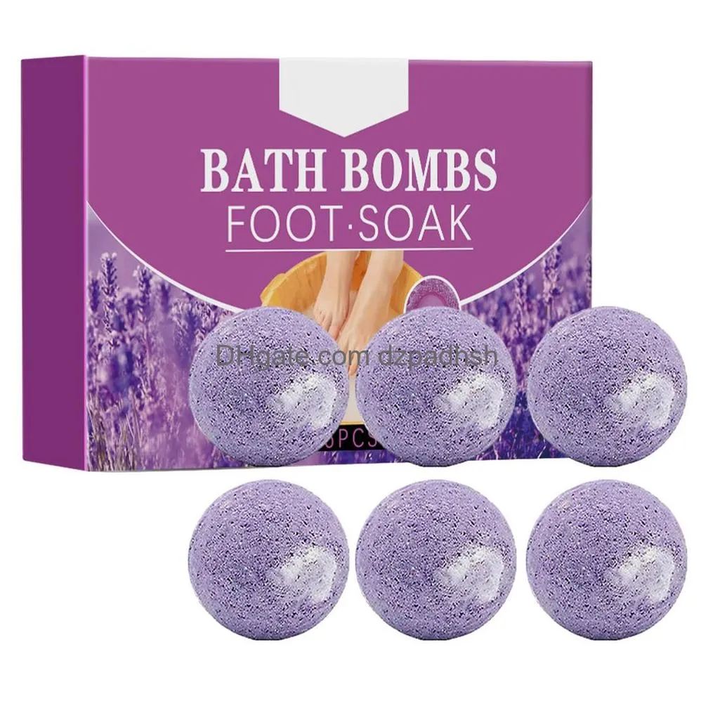DHgate.com:6 Pack Handmade Bath Bomb Gift Set with Flower Scent for ...
