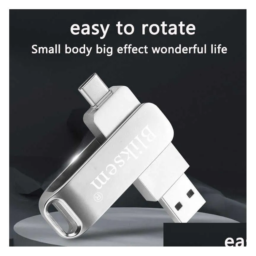 64GB OTG Type C 20 Flash External Portable Pen Drive For Smartphones ...