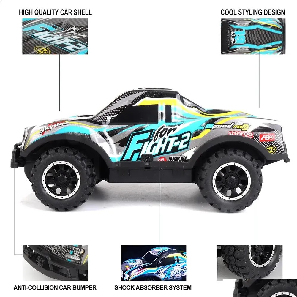 Y240 Electric RC Drift Rock Crawler 1:24 Scale Off Road Remote Control ...