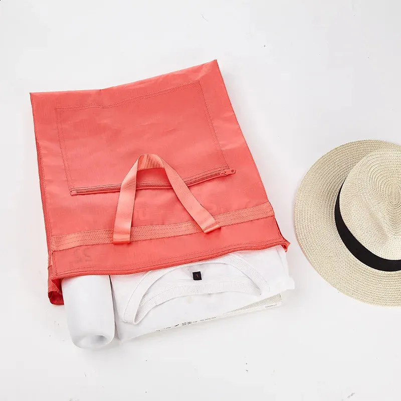 Large Capacity Waterproof Foldable Shopping Tote Bag with String ...